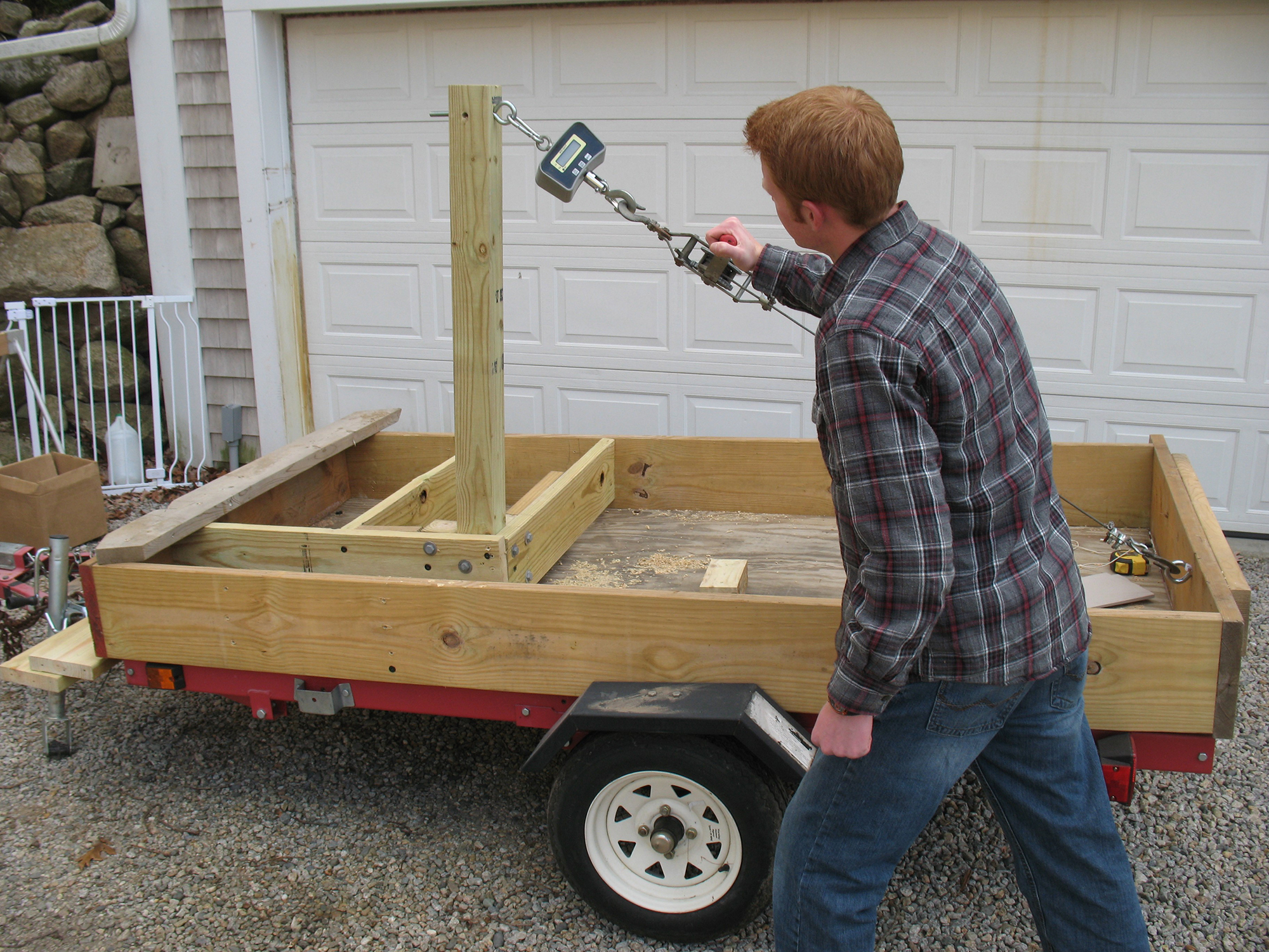 Connecting Guard Posts to Deck Frames
