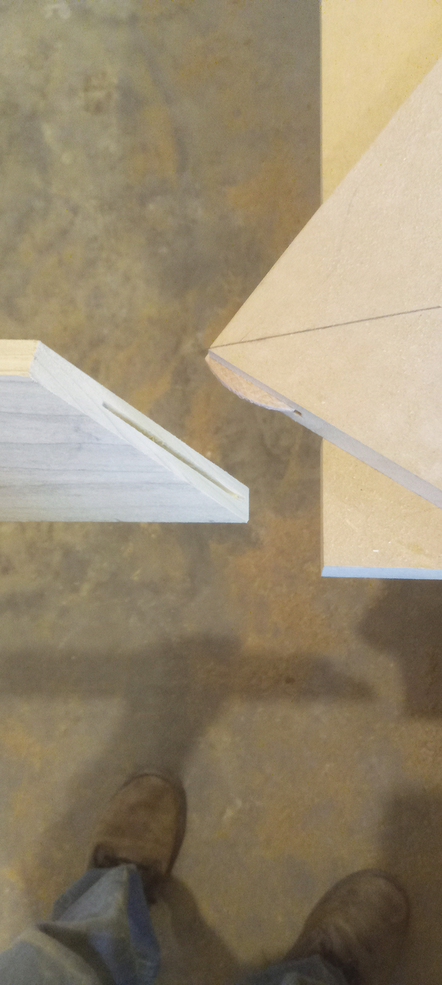 Prefabricating a Frame-and-Panel Ceiling