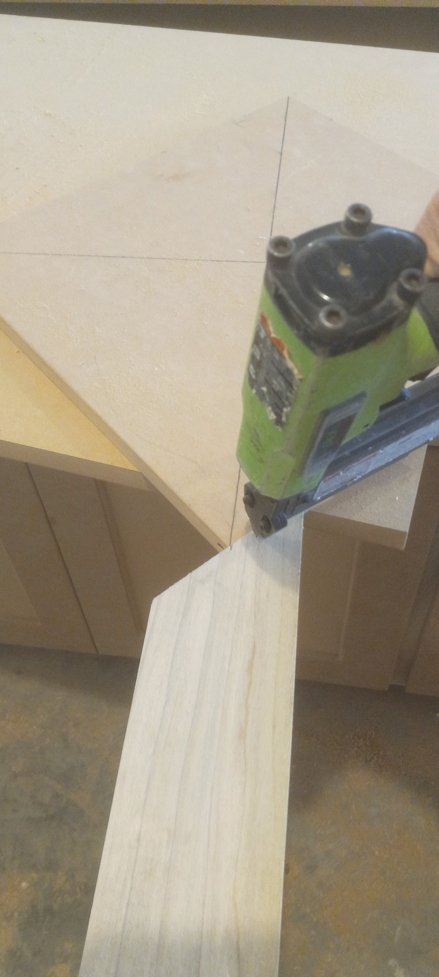 Prefabricating a Frame-and-Panel Ceiling