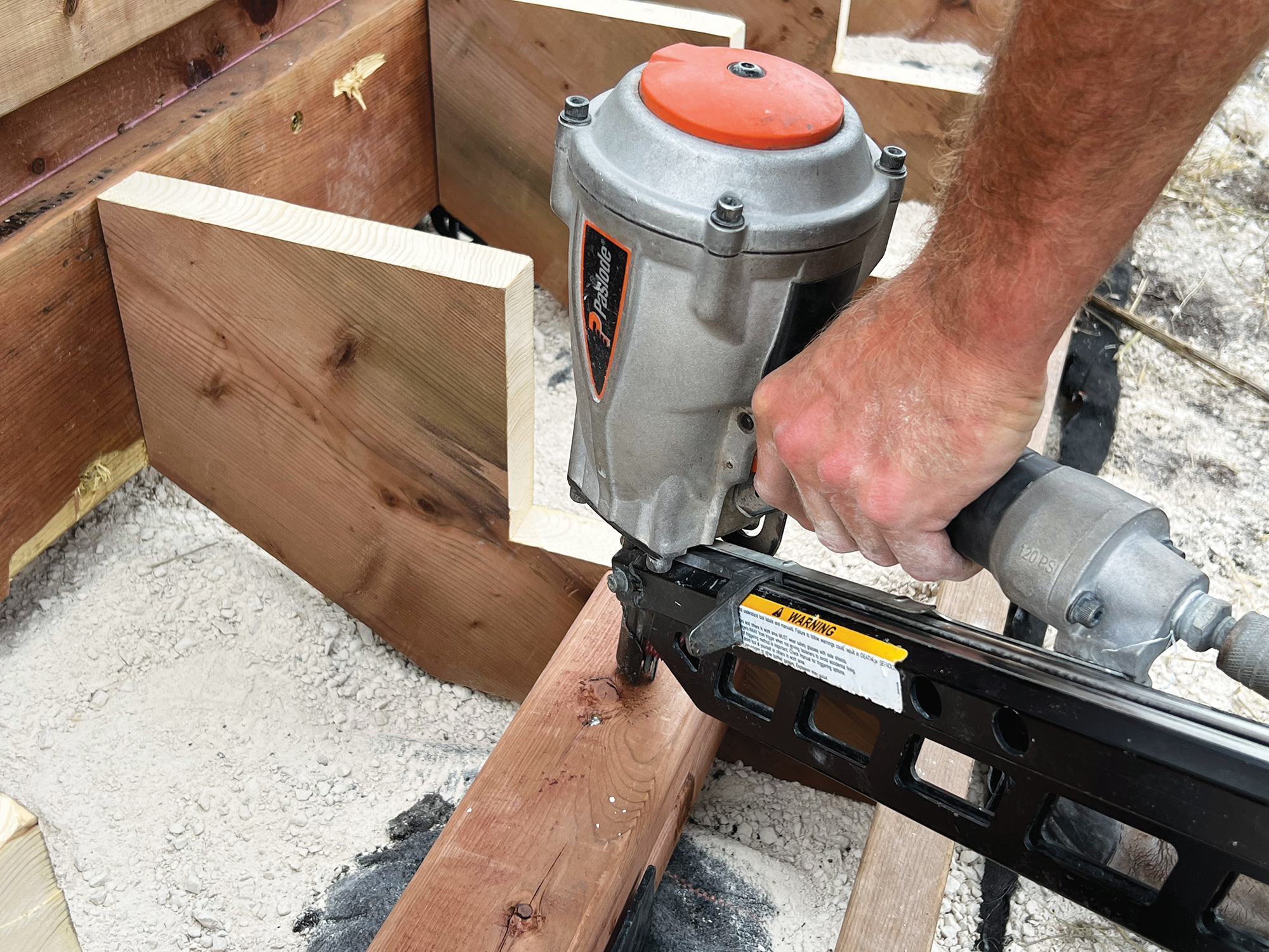 Quicker Stair Stringer Support