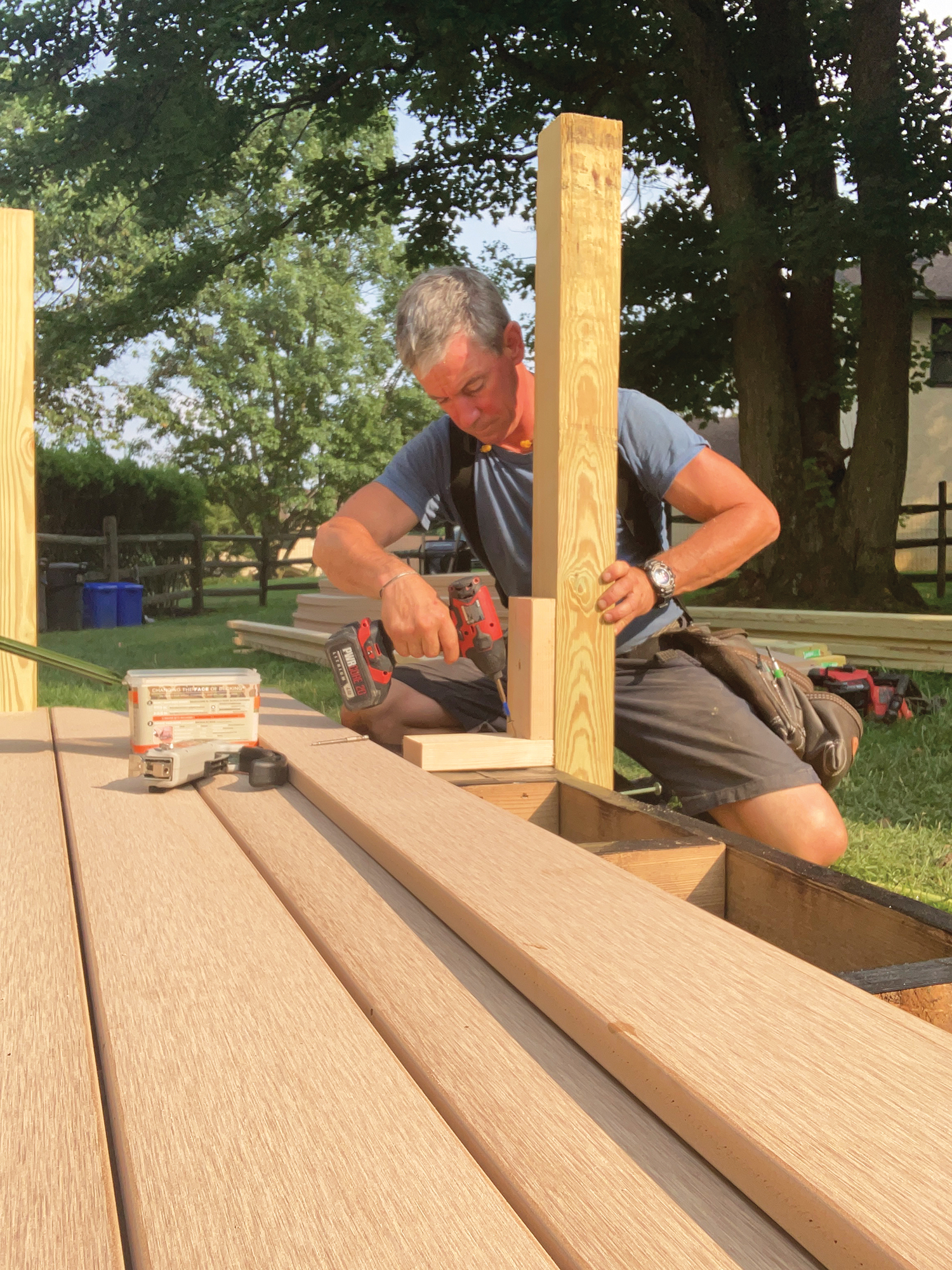 Resurfacing a Deck
