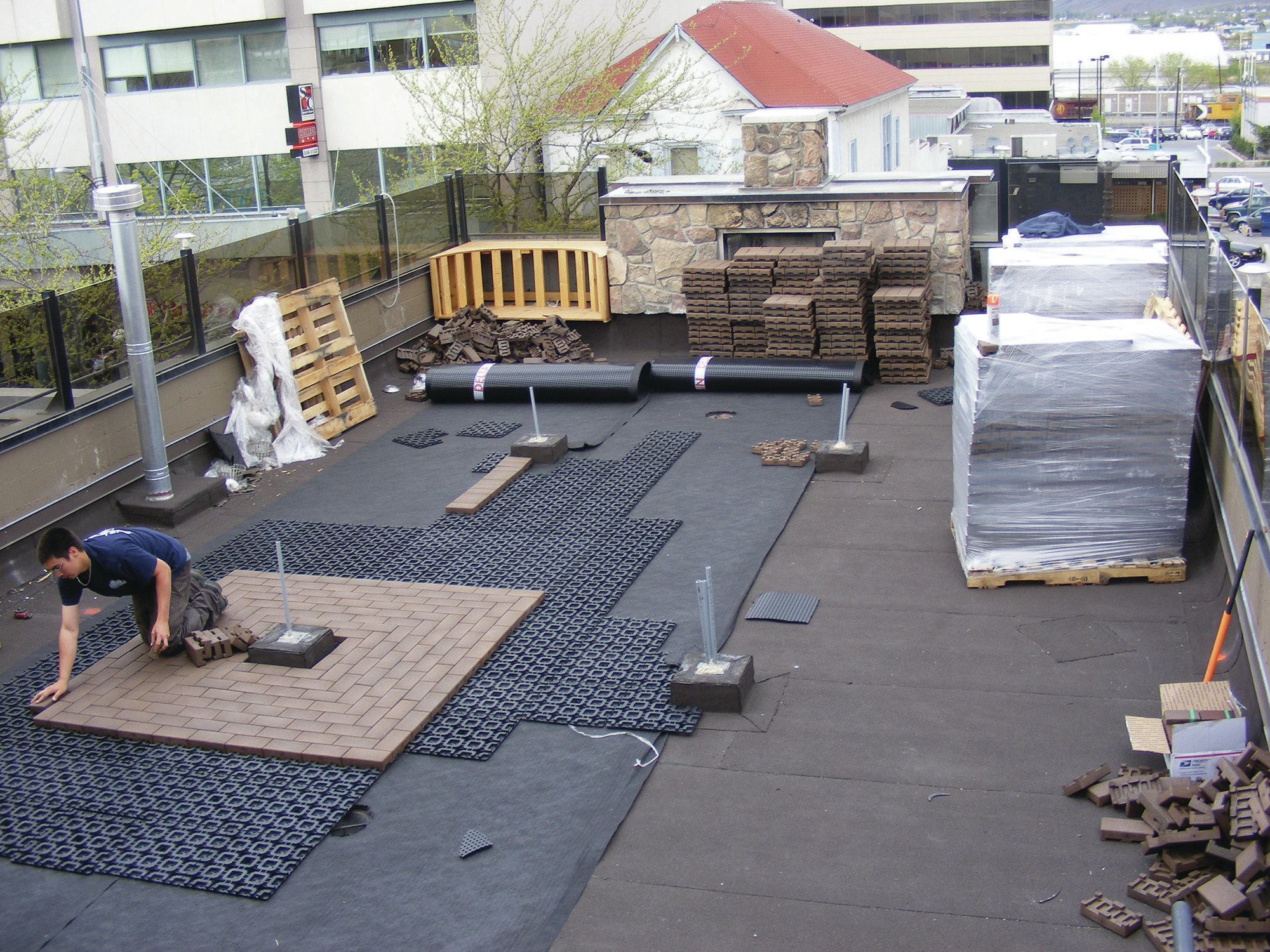 Pavers for Rooftop Decks