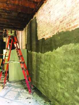 Air-Sealing a Masonry Party Wall