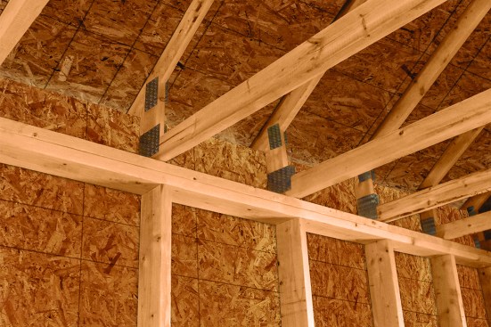 OSB and Plywood Sheathing as Air Barriers