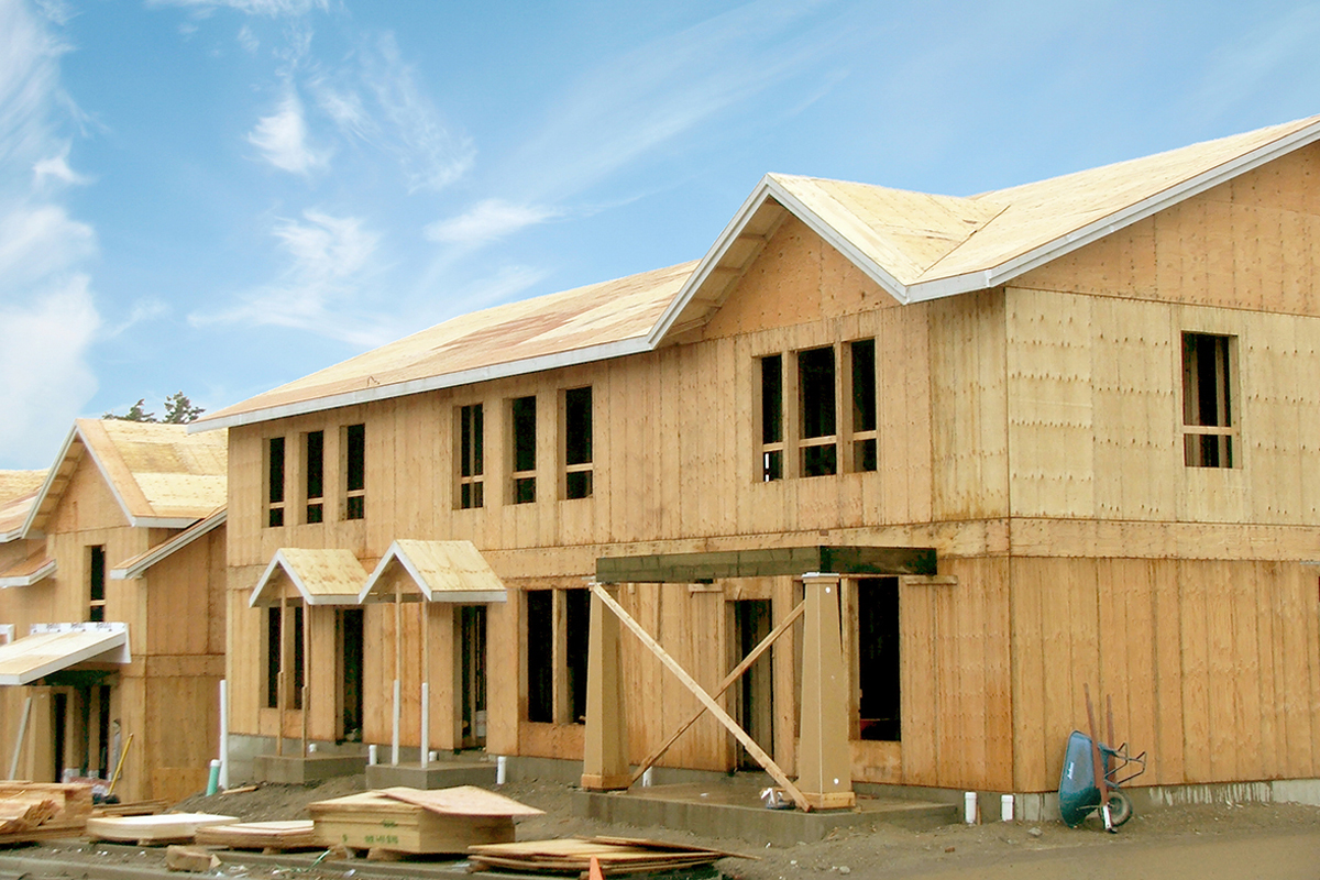 OSB and Plywood Sheathing as Air Barriers