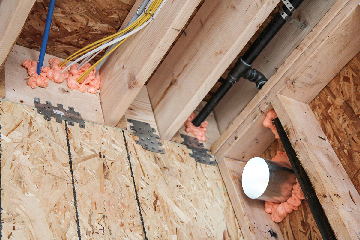 OSB and Plywood Sheathing as Air Barriers