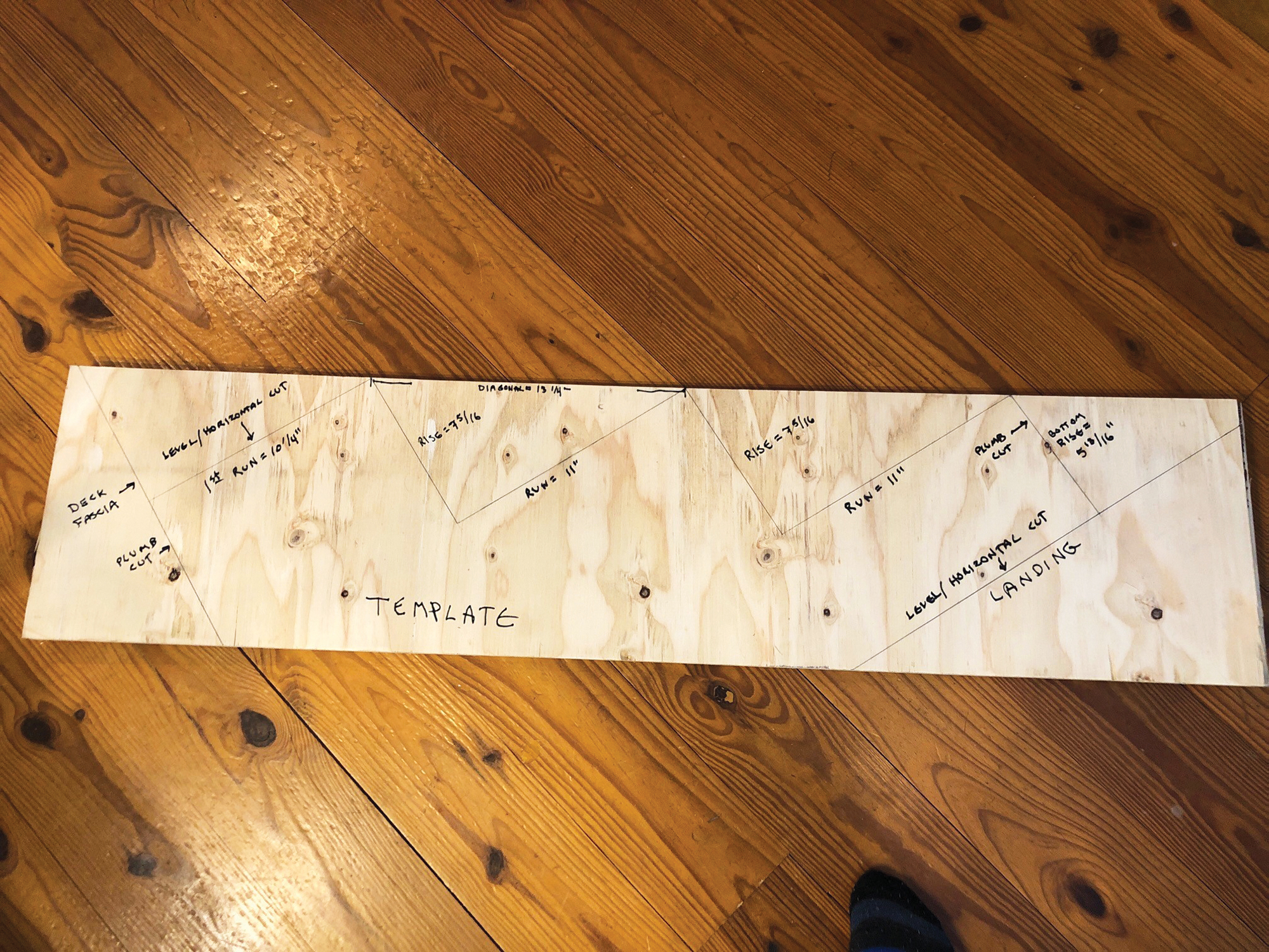 Better Stair Stringer Layout