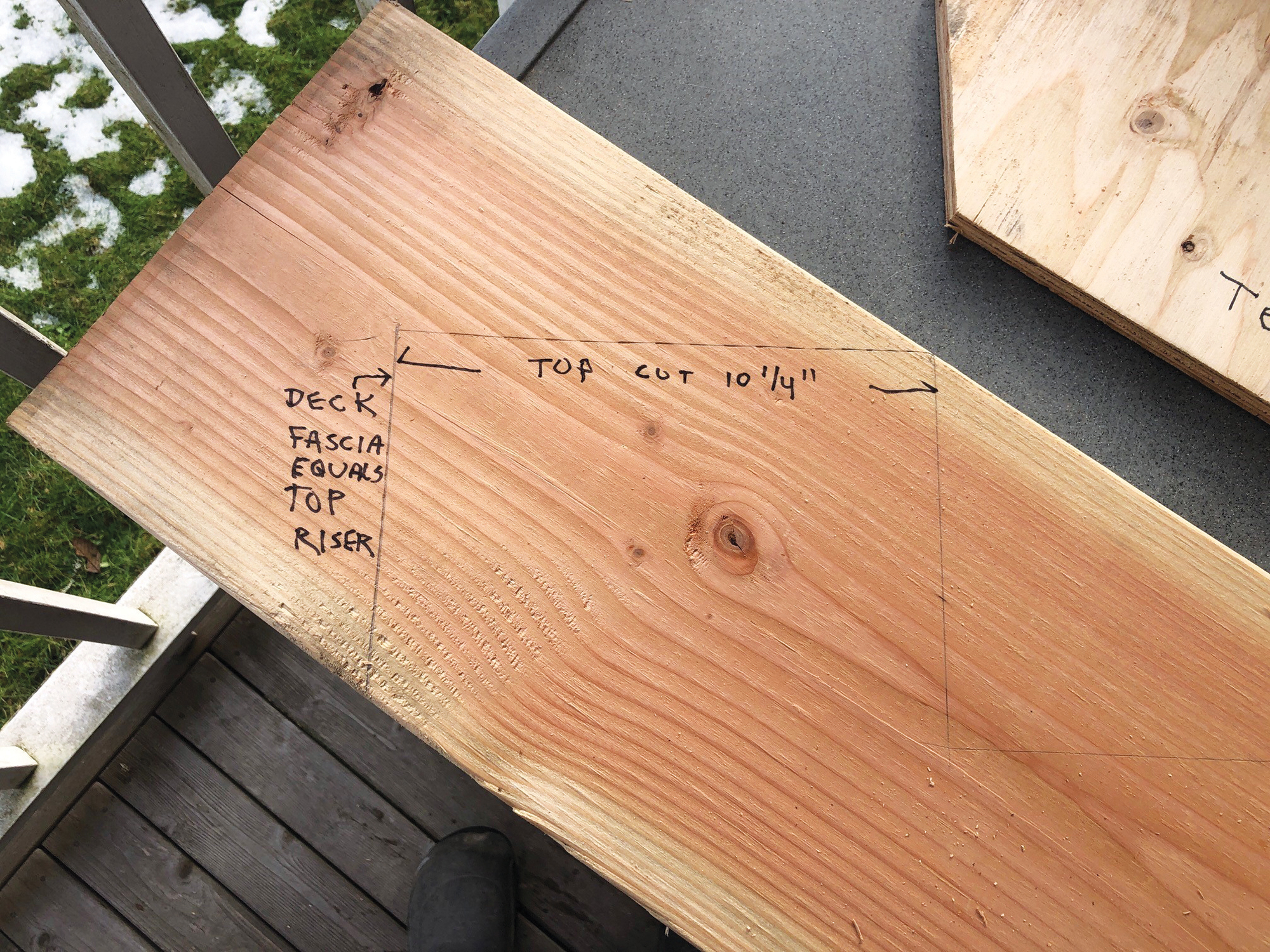 Better Stair Stringer Layout