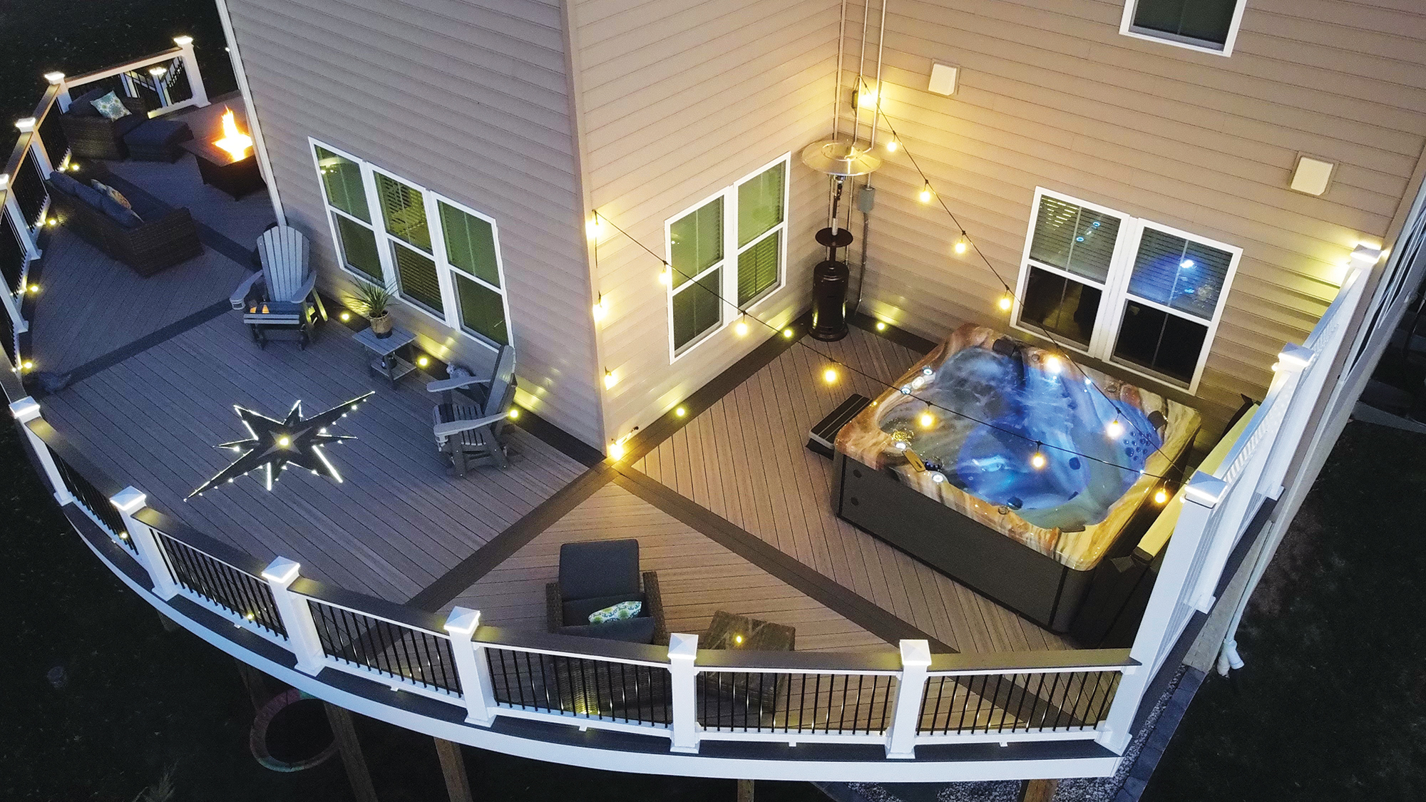 Radiant Compass Rose