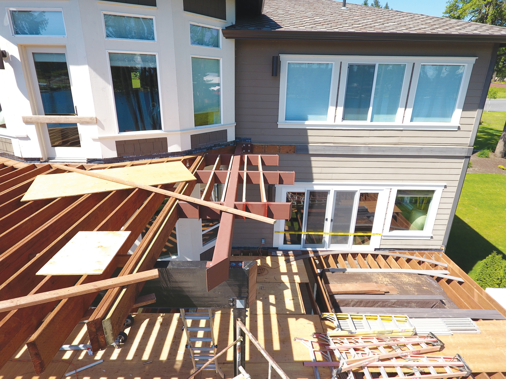 A Curved Deck With a Hidden Framing Secret