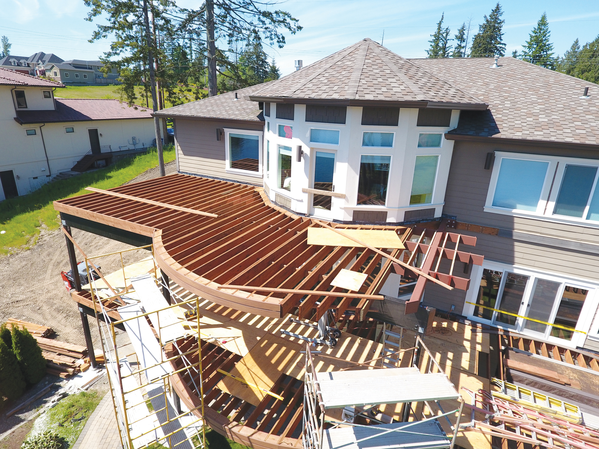 A Curved Deck With a Hidden Framing Secret