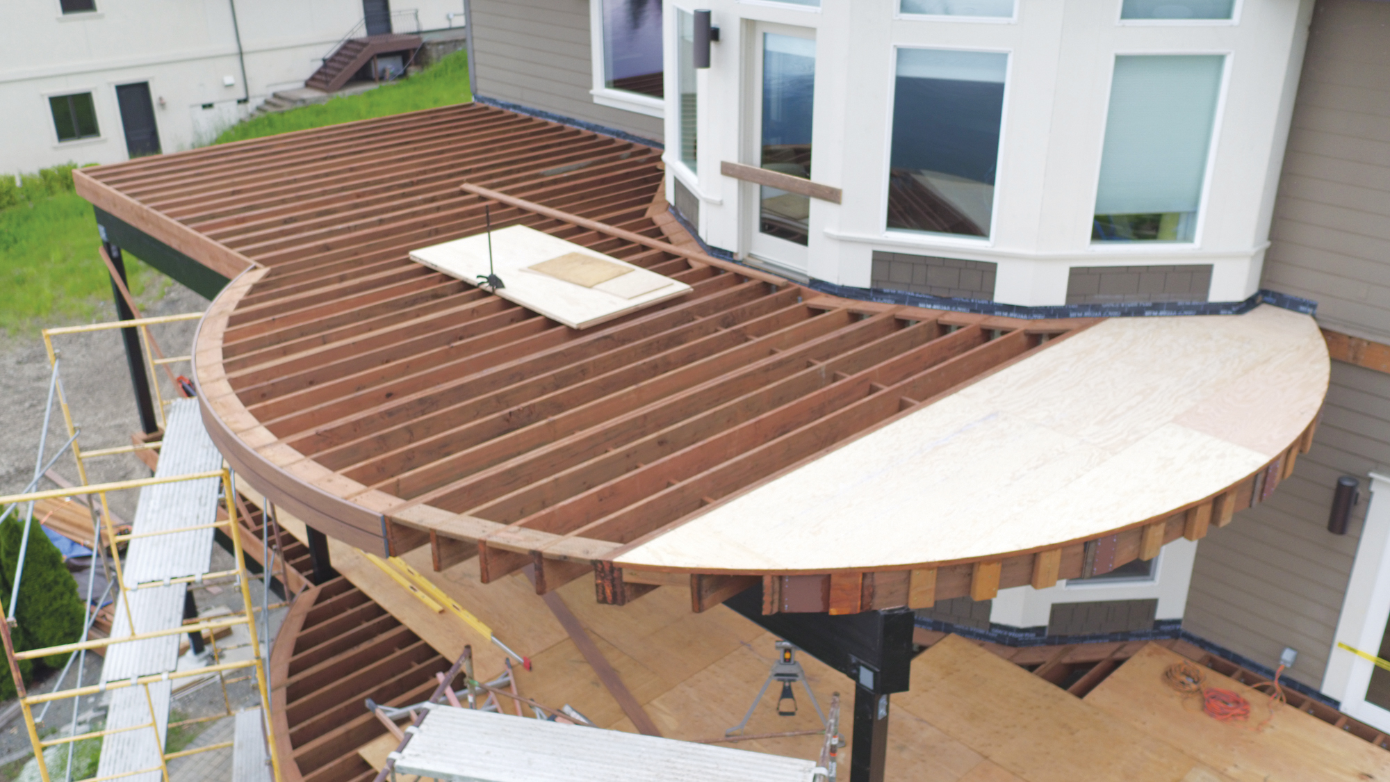 A Curved Deck With a Hidden Framing Secret