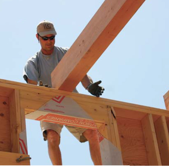 Timber-Frame Look for a Stick-Frame Addition
