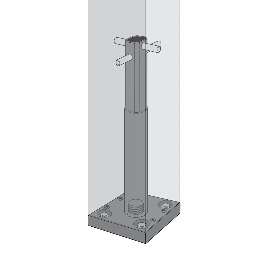 Structural Anchor for Wood Posts