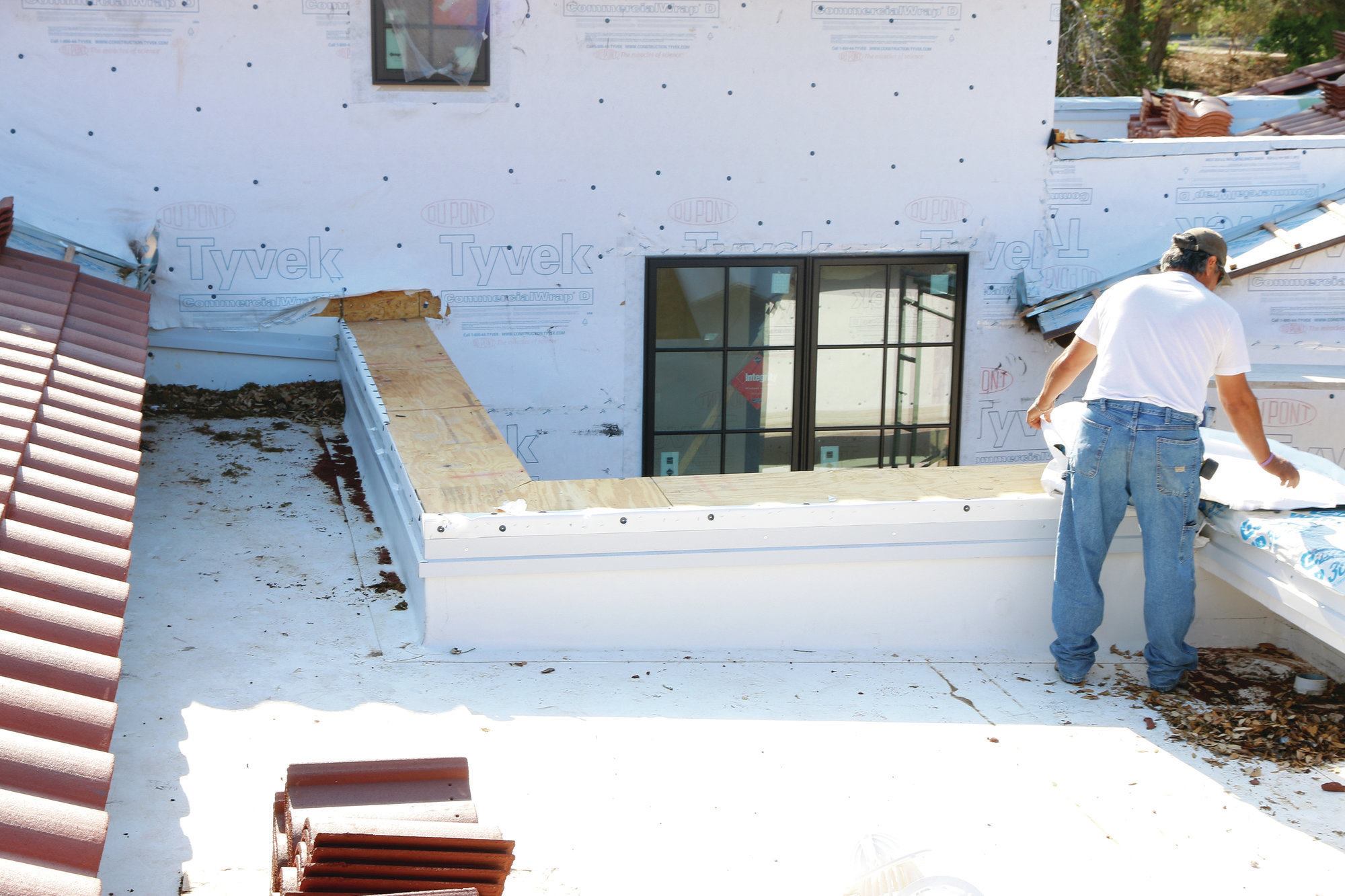 Best Practice for Stucco Parapet Caps