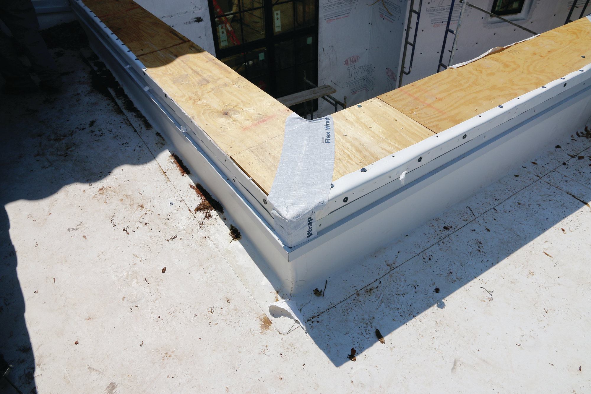 Best Practice for Stucco Parapet Caps
