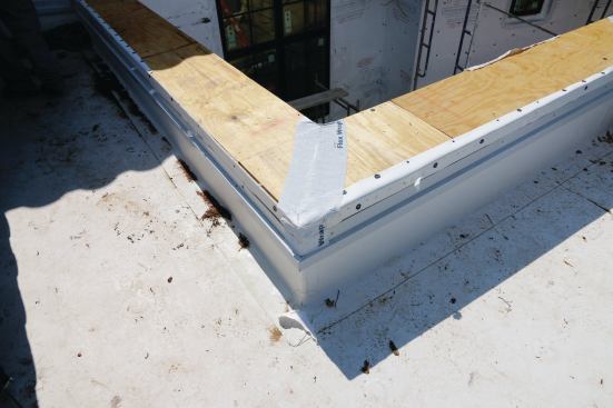 Best Practice for Stucco Parapet Caps