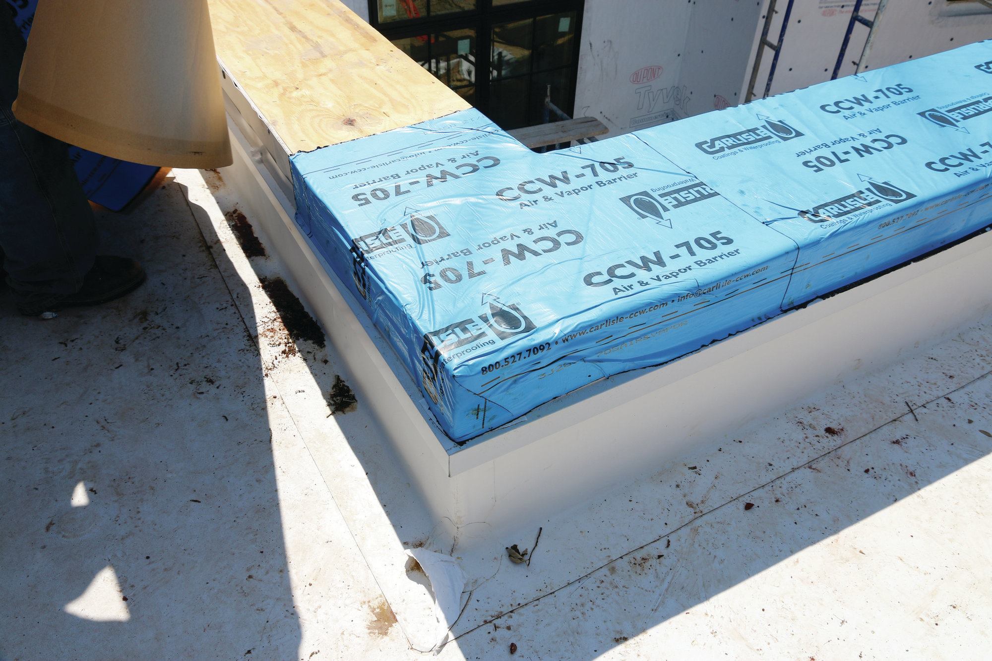 Best Practice for Stucco Parapet Caps
