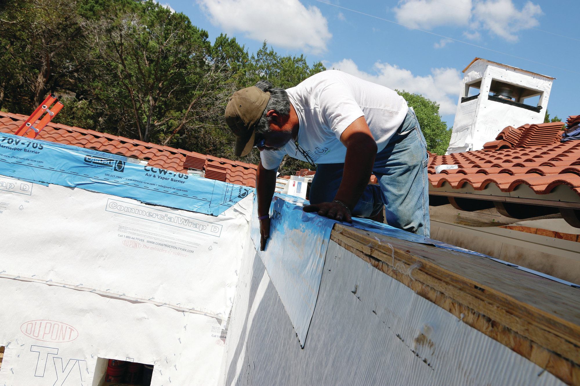 Best Practice for Stucco Parapet Caps