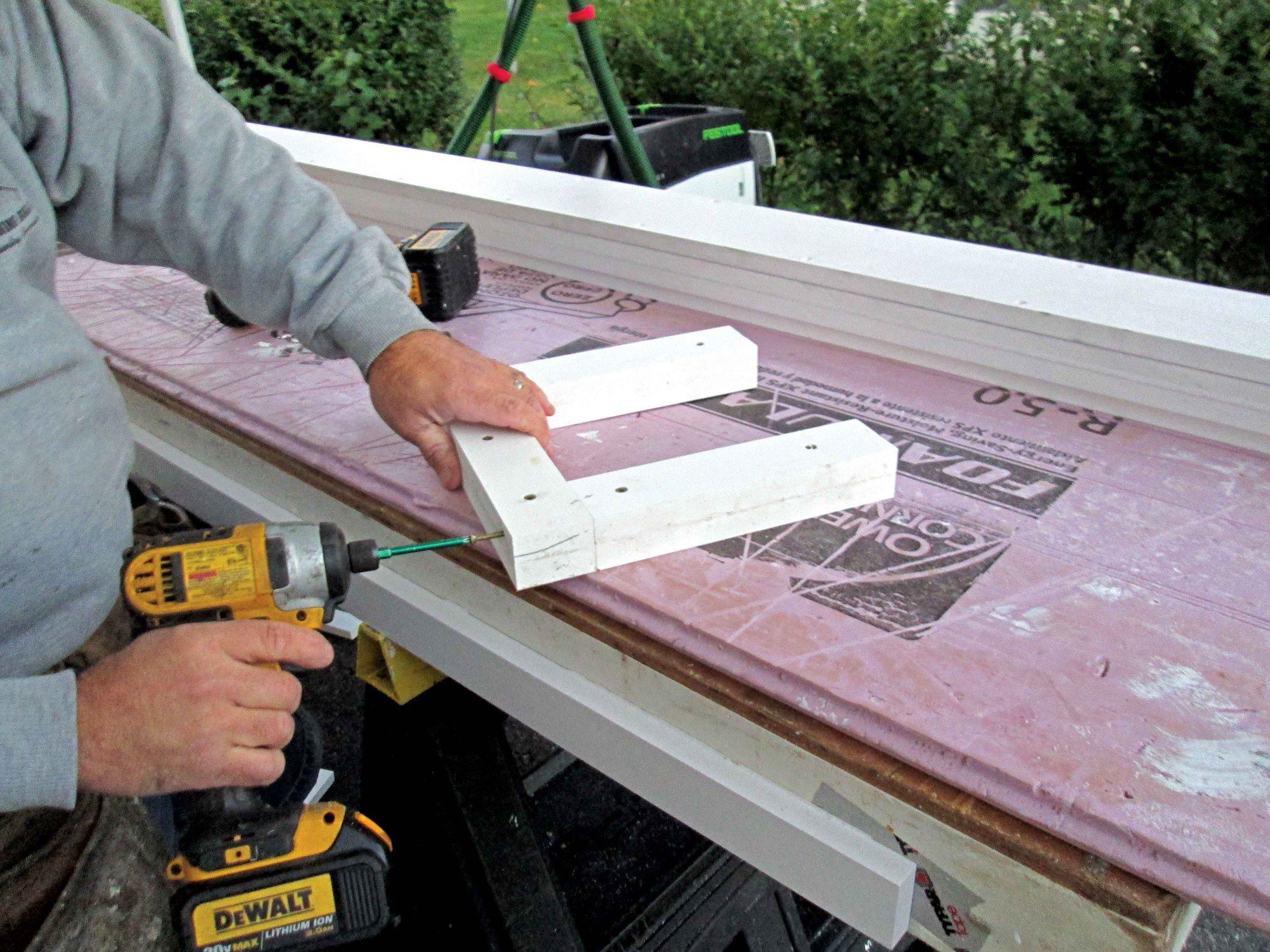 Dressing Up Porch Posts With PVC
