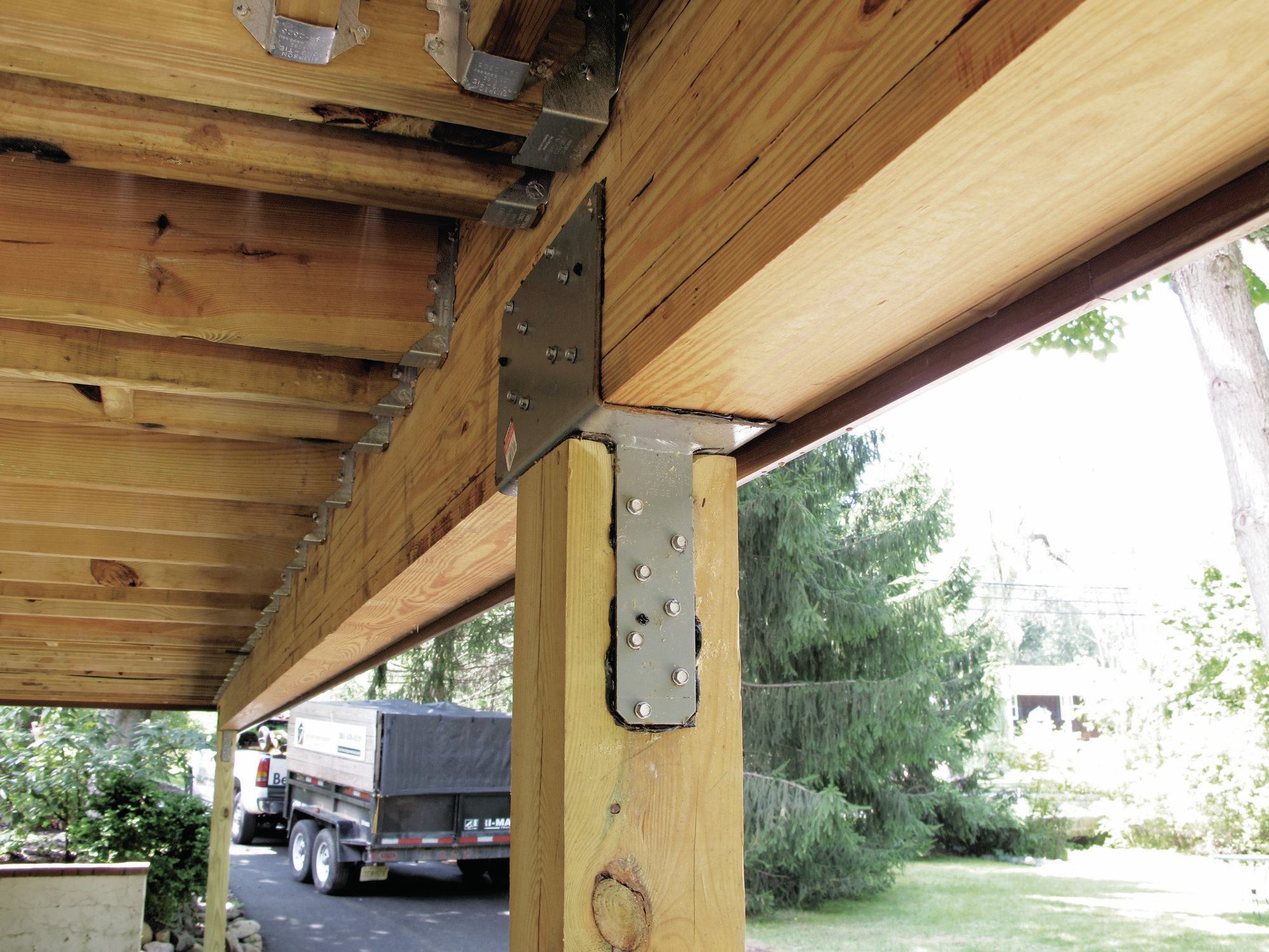 Stronger Post-to-Beam Connections