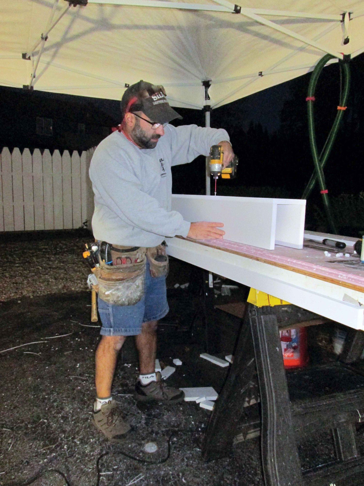 Dressing Up Porch Posts With PVC