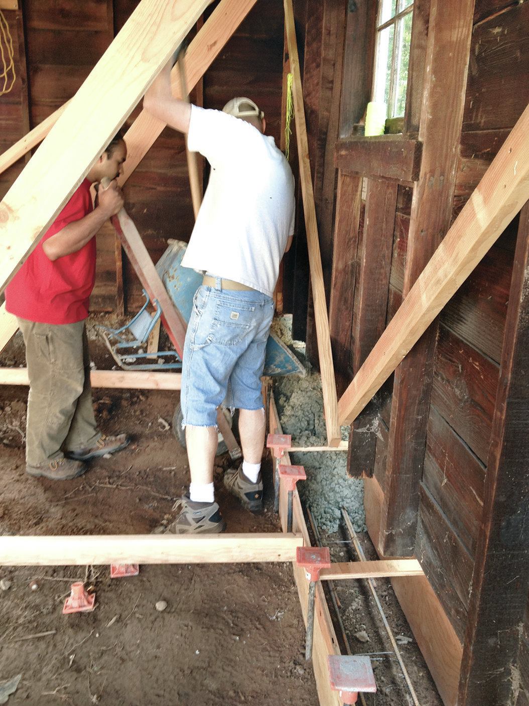 Small Garage Foundation Repair