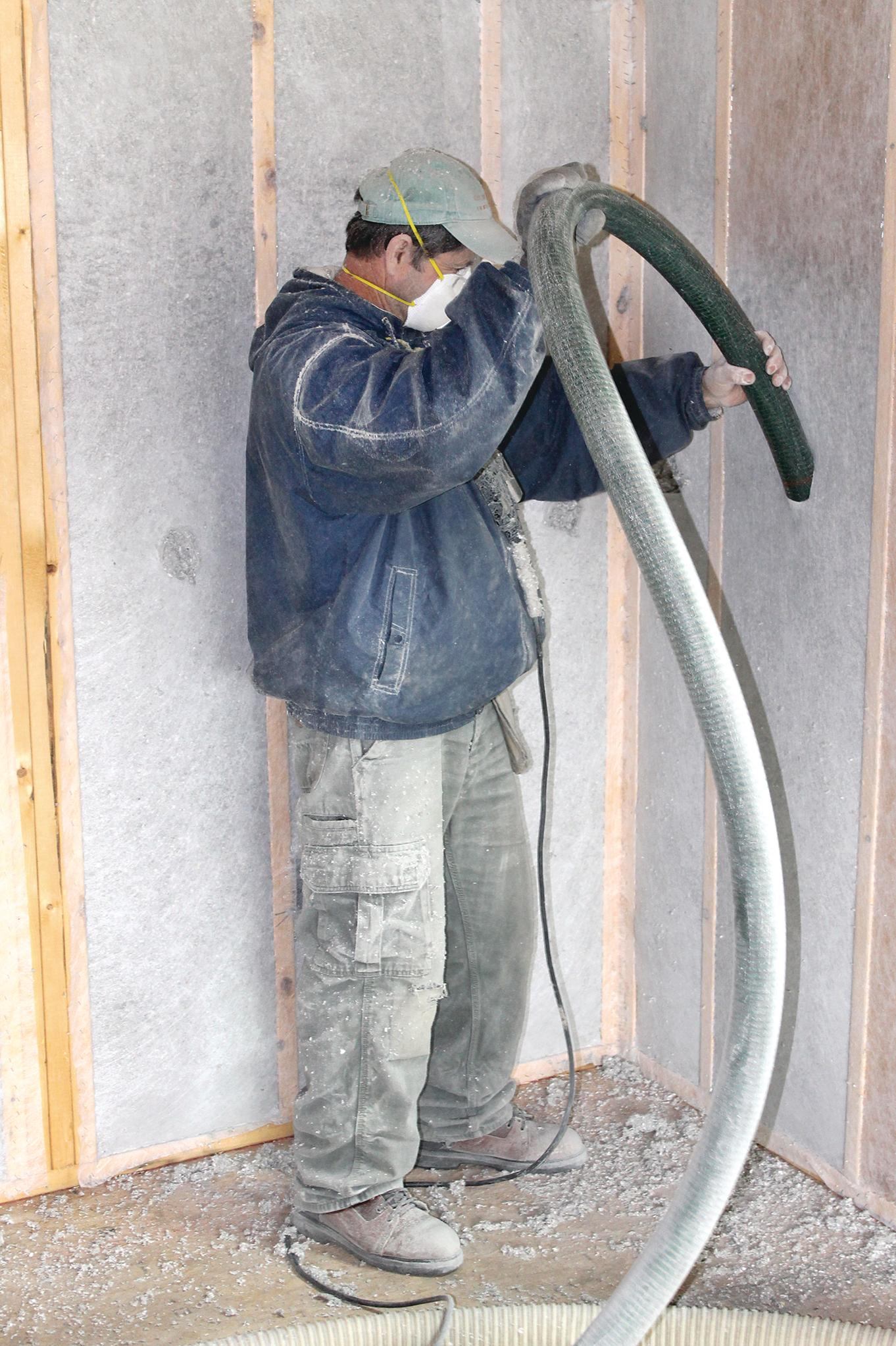 Installing Dense-Pack Cellulose