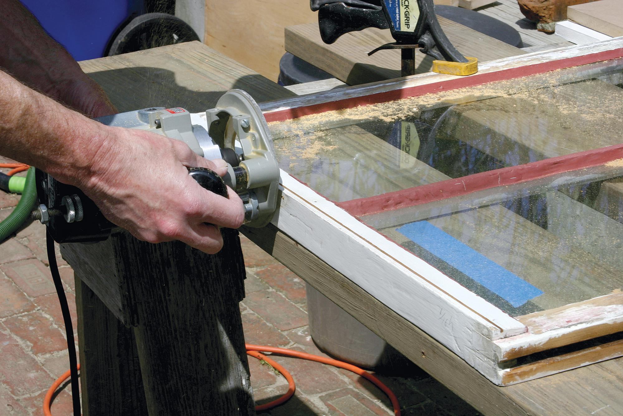 Weatherstripping Double-Hung Windows