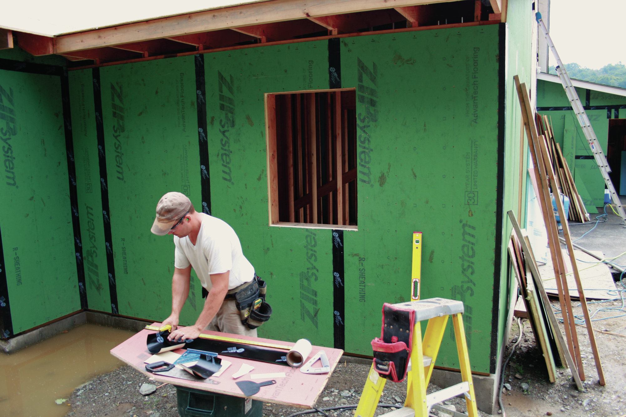 First Time Using R-Sheathing
