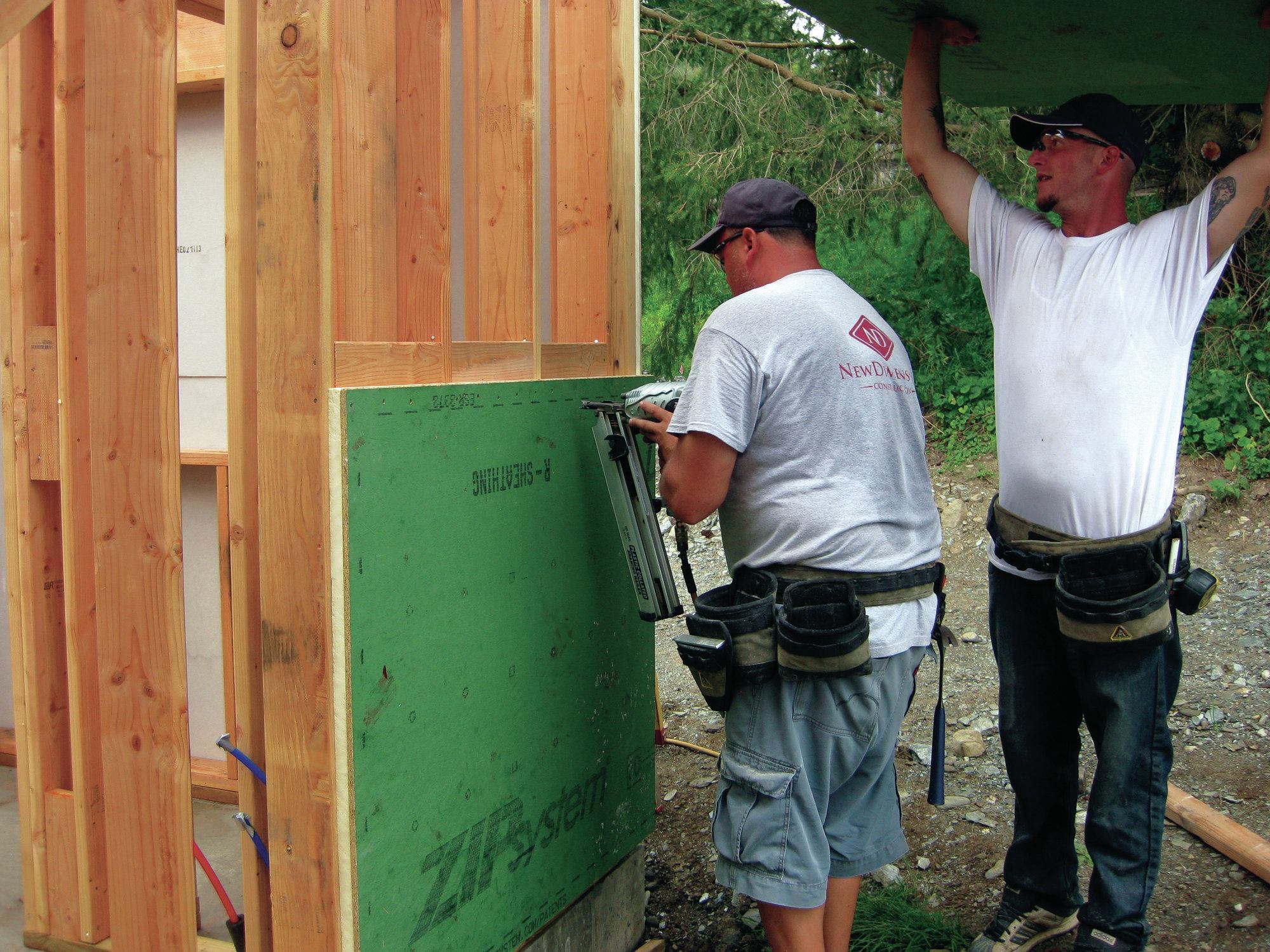 First Time Using R-Sheathing