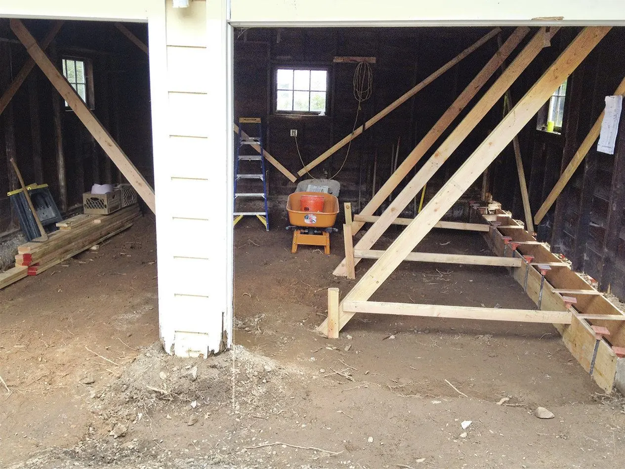Small Garage Foundation Repair