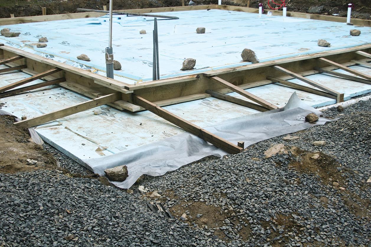 Frost-Protected Shallow Garage Slab