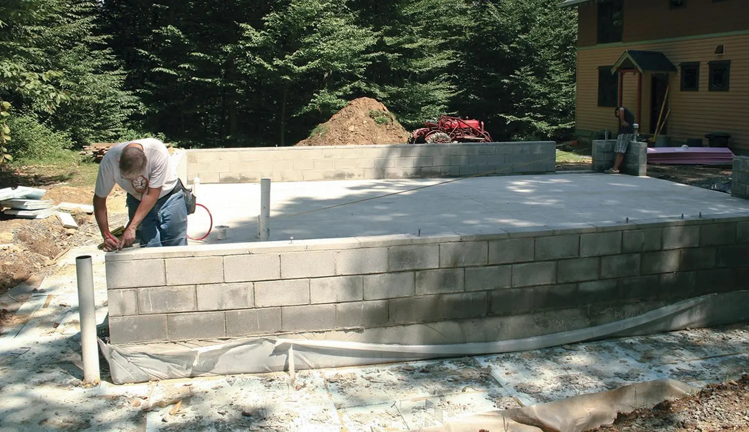 Frost-Protected Shallow Garage Slab