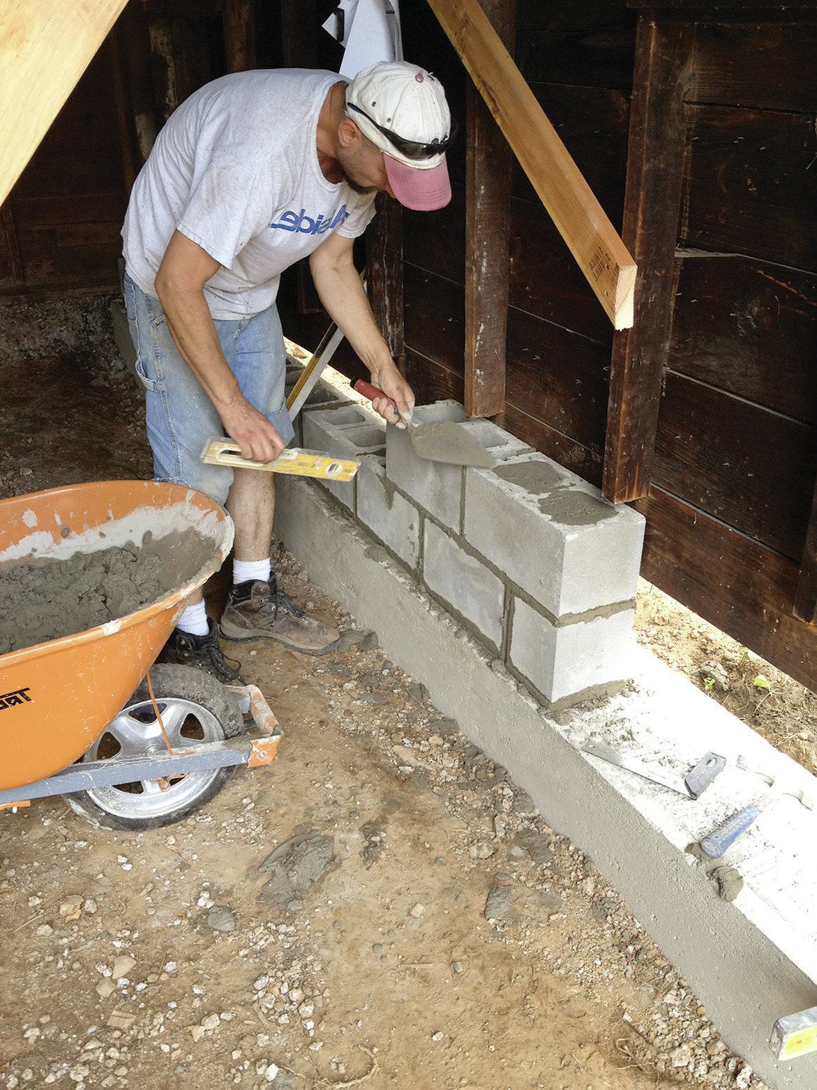 Small Garage Foundation Repair