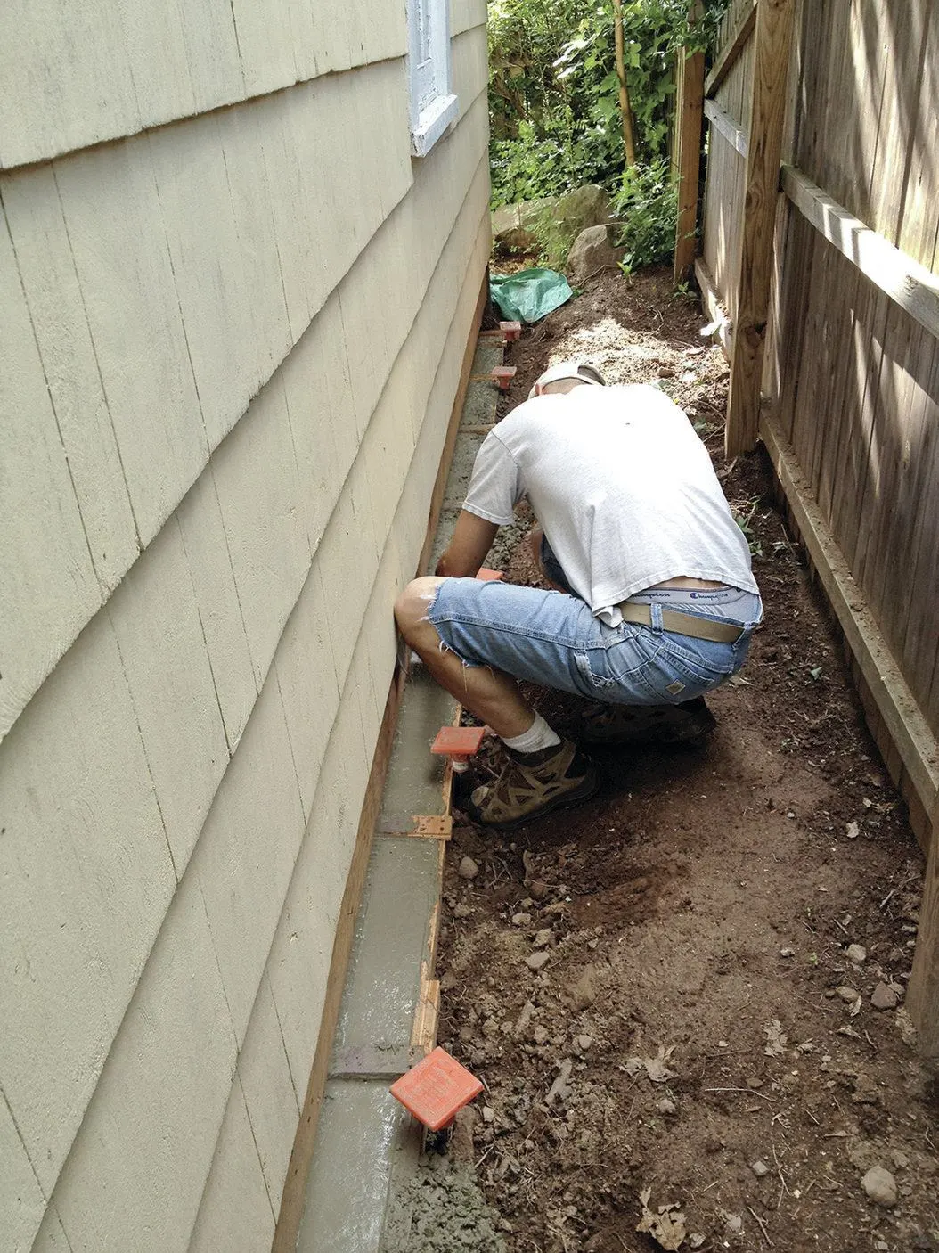 Small Garage Foundation Repair
