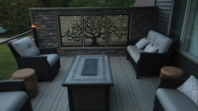 Tree of Life Privacy Wall