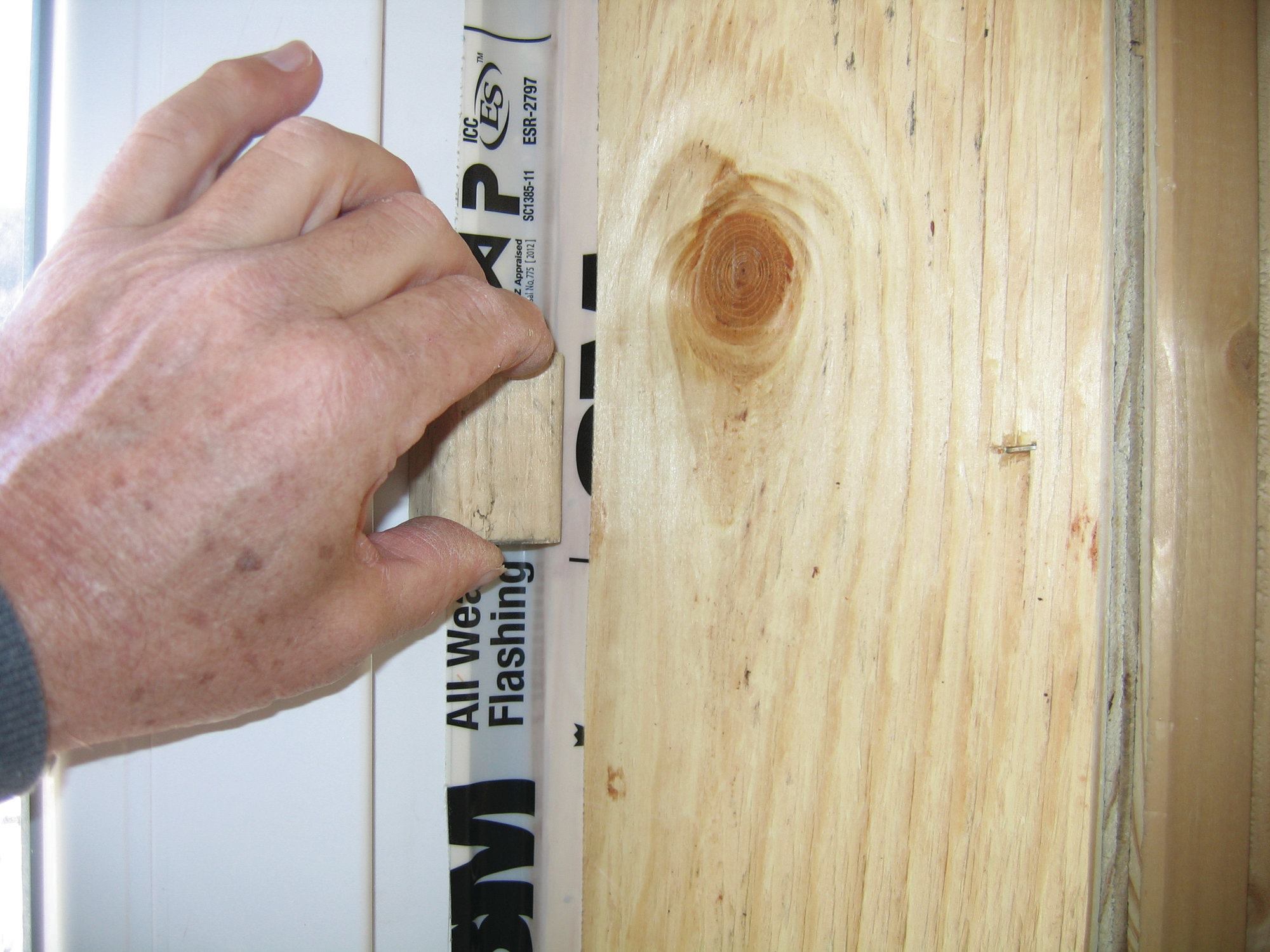 Trimming Windows in a Deep Wall