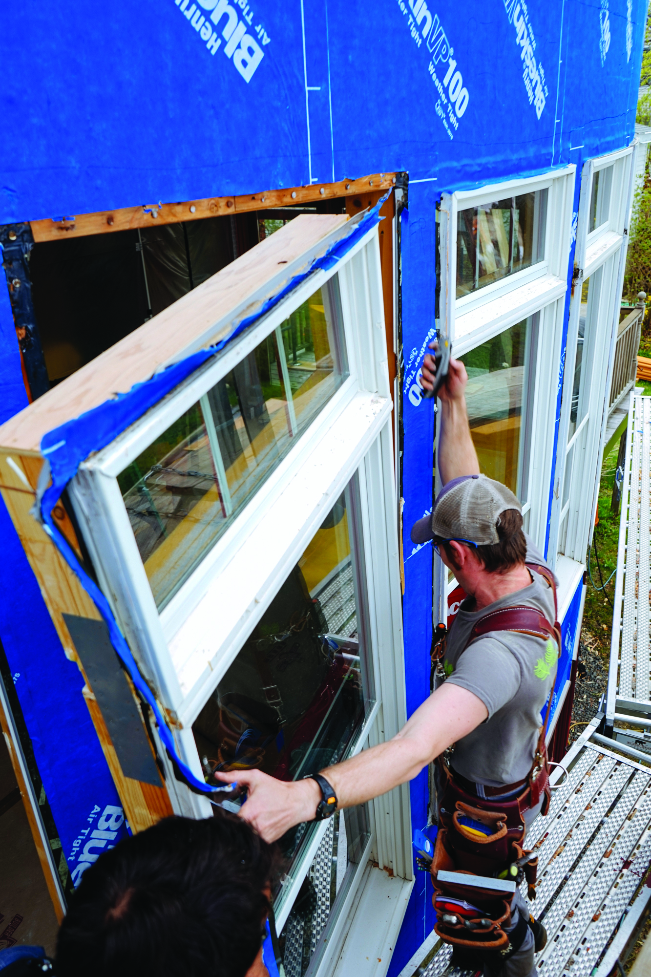 Curved Window-Wall Makeover