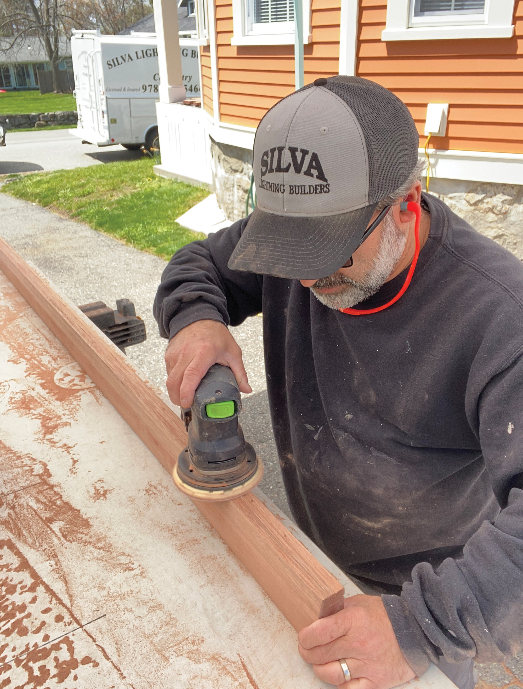 A Durable Wood Railing