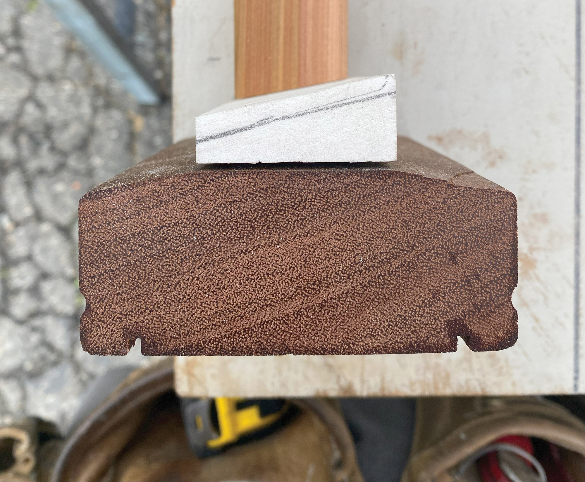 A Durable Wood Railing