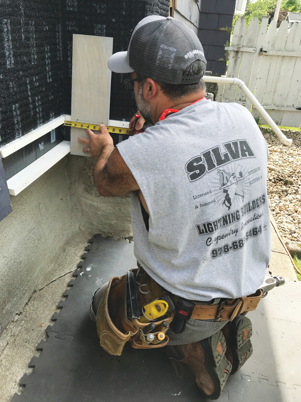 Weaving Shingle Corners, With Flare