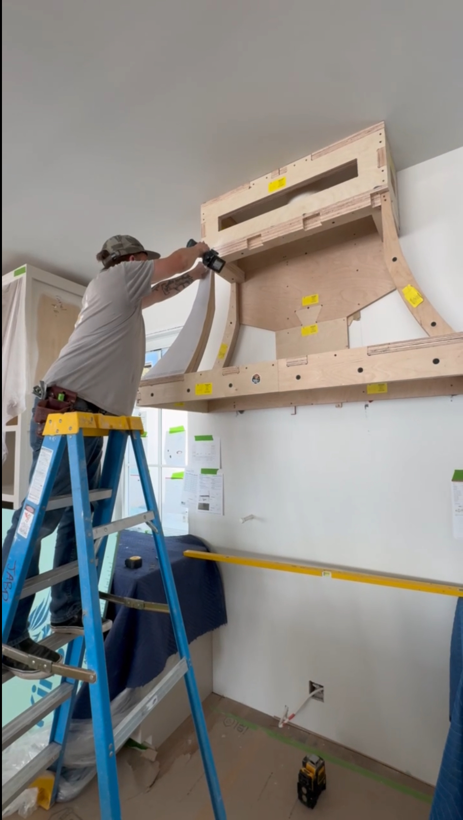 Building a Plaster Range Hood - Journal of Light Construction