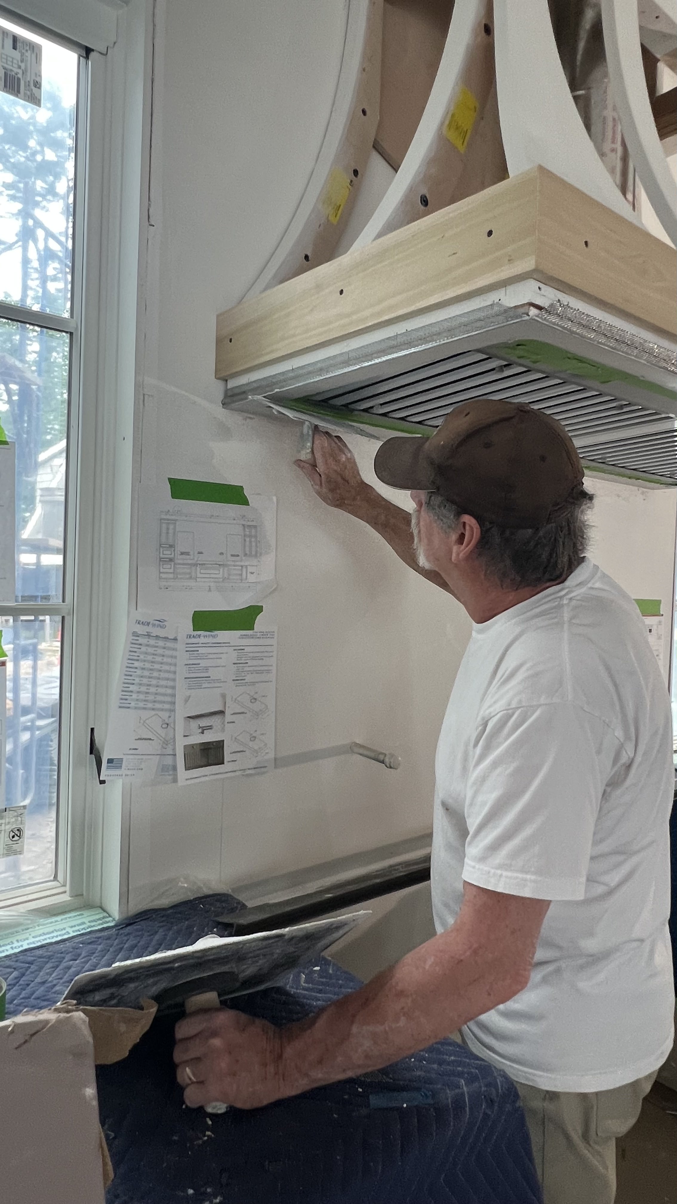 Building a Plaster Range Hood - Journal of Light Construction