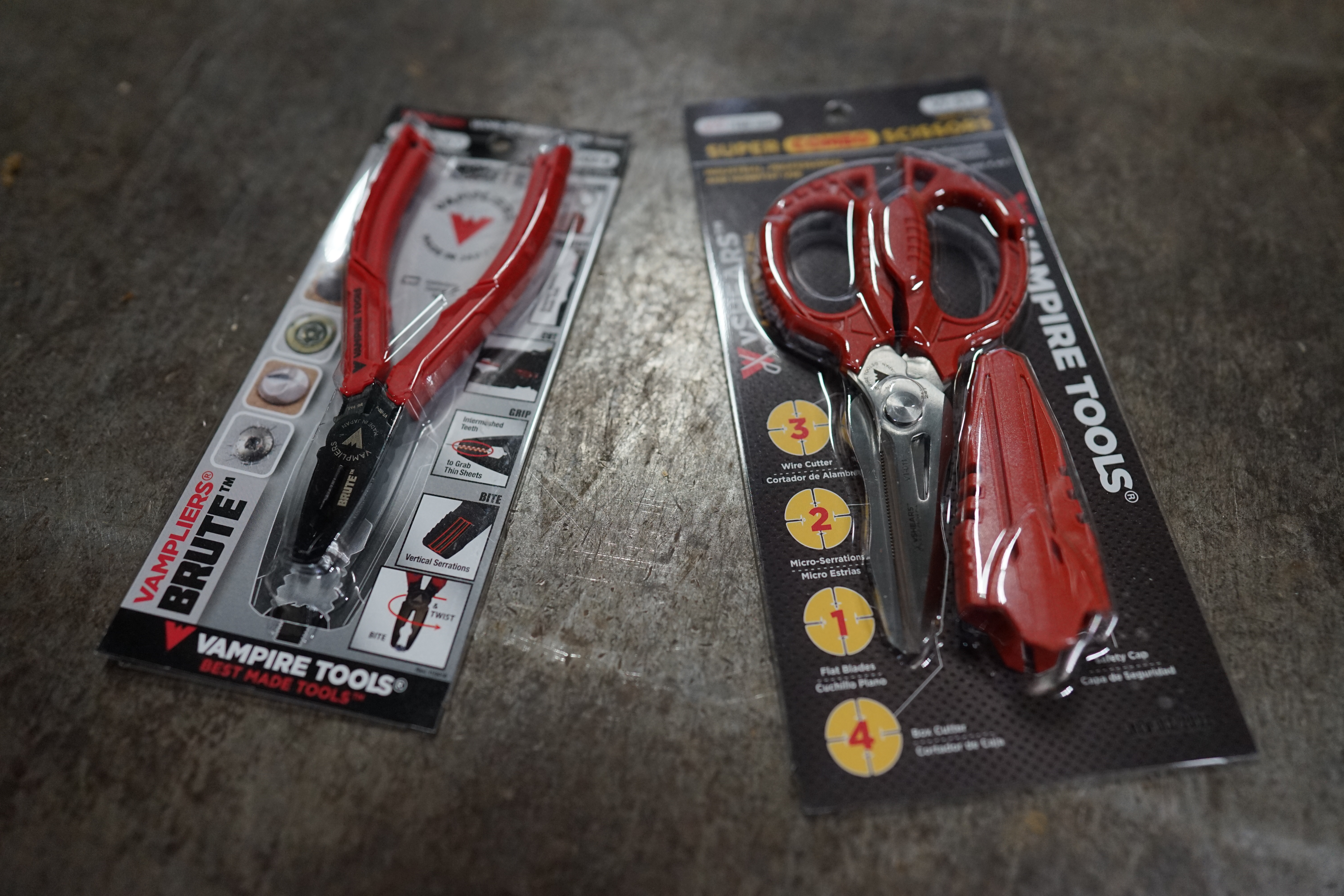 Vampire Tools Scissors and Screw Extractor Pliers - Journal of Light ...