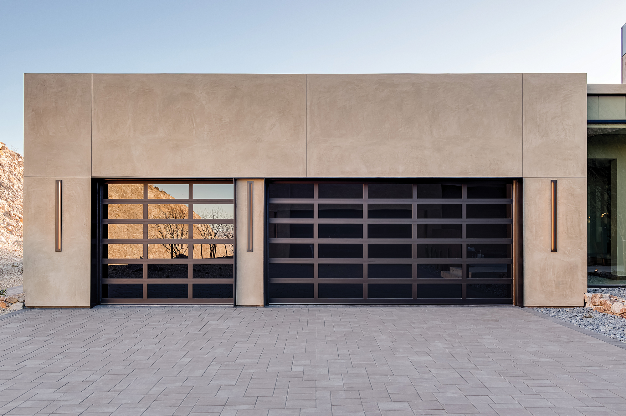 Low-Profile Aluminum Garage Door